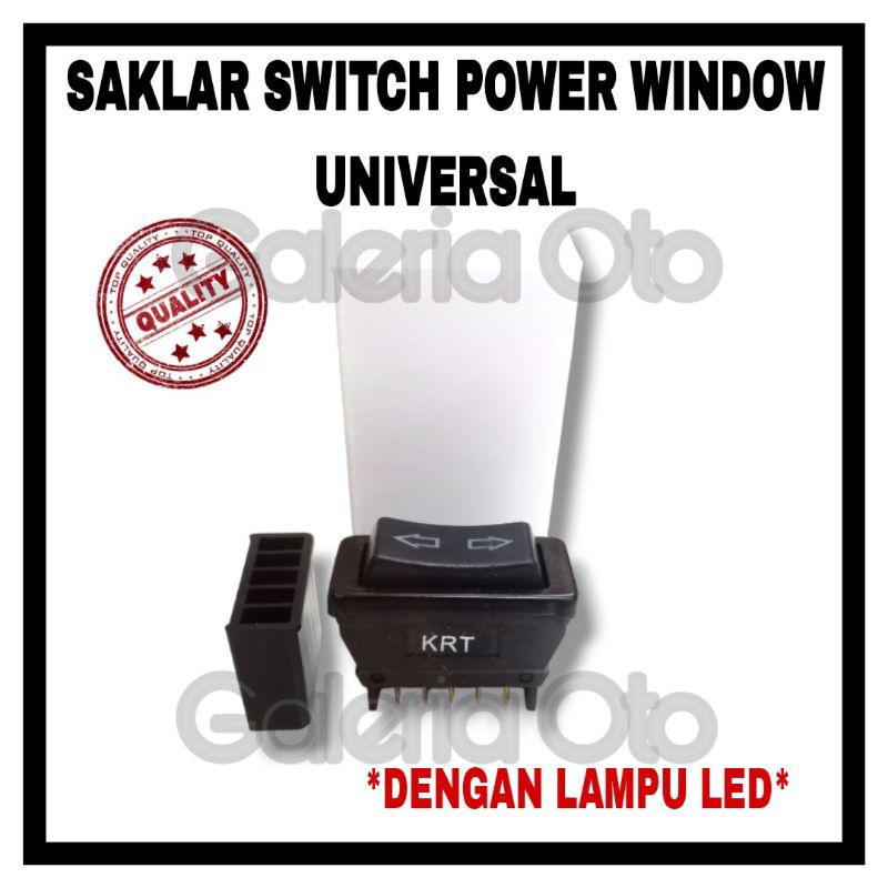 Jual Saklar Switch Power Window Jendela Mobil Pencet Atas Bawah ( MODEL ...