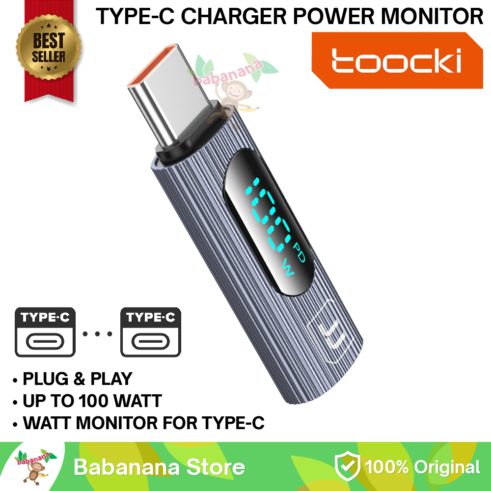 Jual Type-C Watt Monitor Power Display Doctor Charger Alat Cek USB ...