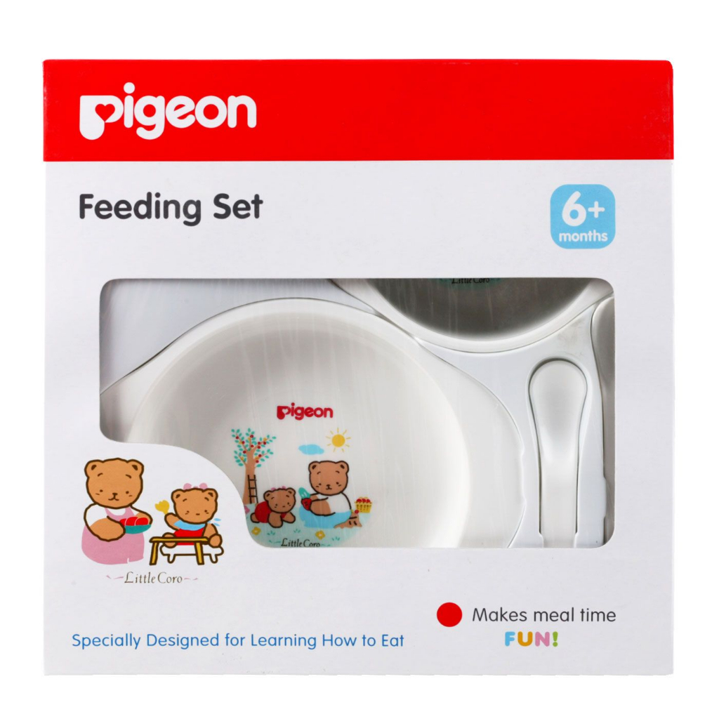 Jual Pigeon Feeding Set ( Perlengkapan Makan Bayi Merk Pigeon) | Shopee ...