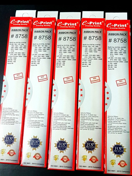 Jual E PRINT Refill Pita Epson LX-300 Eprint 8758 7755 10M LQ310 7755 ORIGINAL | Shopee Indonesia