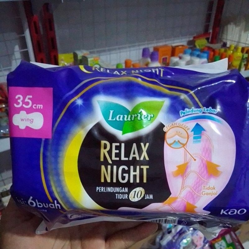 Jual LAURIER RELAX NIGHT 35 CM WING | Shopee Indonesia