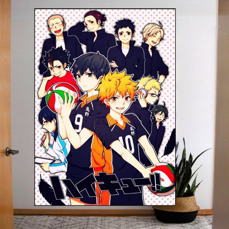 Jual POSTER ANIME HAIKYUU ART PAPER 32X48 | Shopee Indonesia