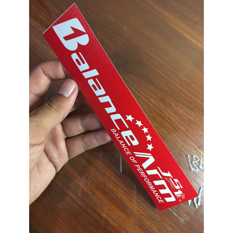 Jual stiker mobil BALANCE ARM printcut | Shopee Indonesia