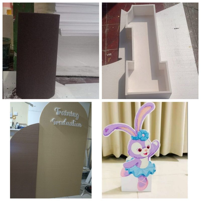 Jual paket Backdrop styrofoam 2pcs Backdrop (1,5m) | Shopee Indonesia