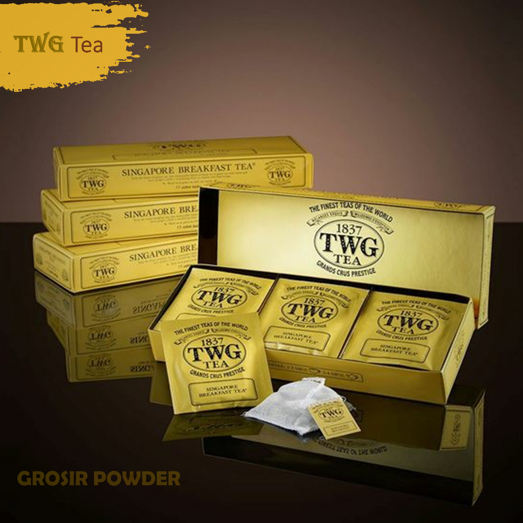 Jual TWG Tea 1837 Teh TWG Original Teh Singapore TWG Teabag TWG Tea Sachet TWG Classic Tea Time ...