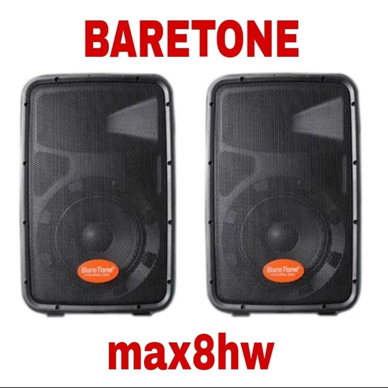 Jual Speaker Pasif Baretone MAX 8 HW Original 8 inch Passive BARETONE MAX8HW | Shopee Indonesia