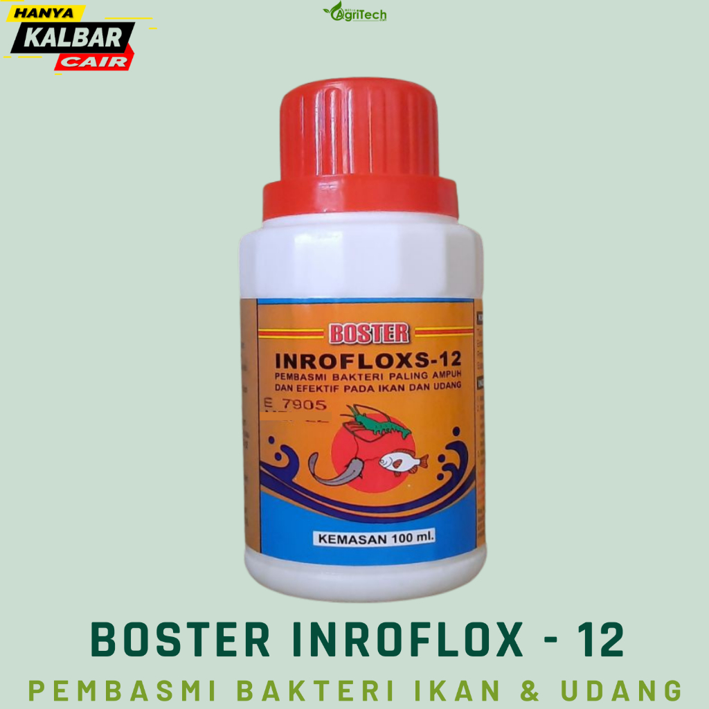 Jual BOSTER INROFLOX 12 IKAN ISI 100 ML ENRO ANTIBIOTIK IKAN CAIR ...