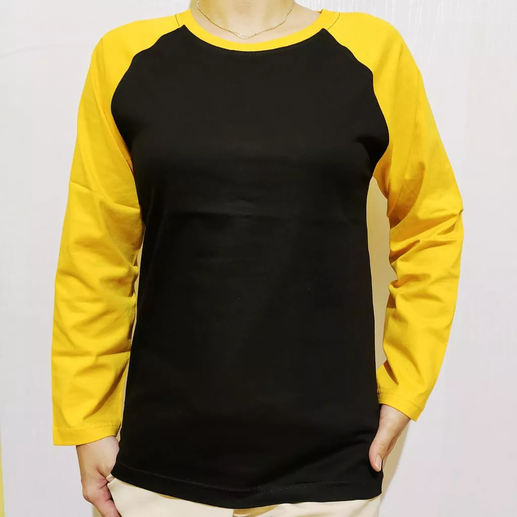 Jual KAOS POLOS RAGLAN UNISEX/KAOS POLOS PRIA/KAOS POLOS WANITA/SERAGAM ...