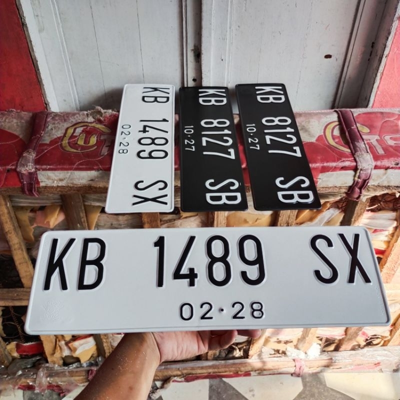 Jual PLAT NOMOR MOBIL BERLOGO KORLANTAS POLRI 99% MIRIP ASLINYA ...