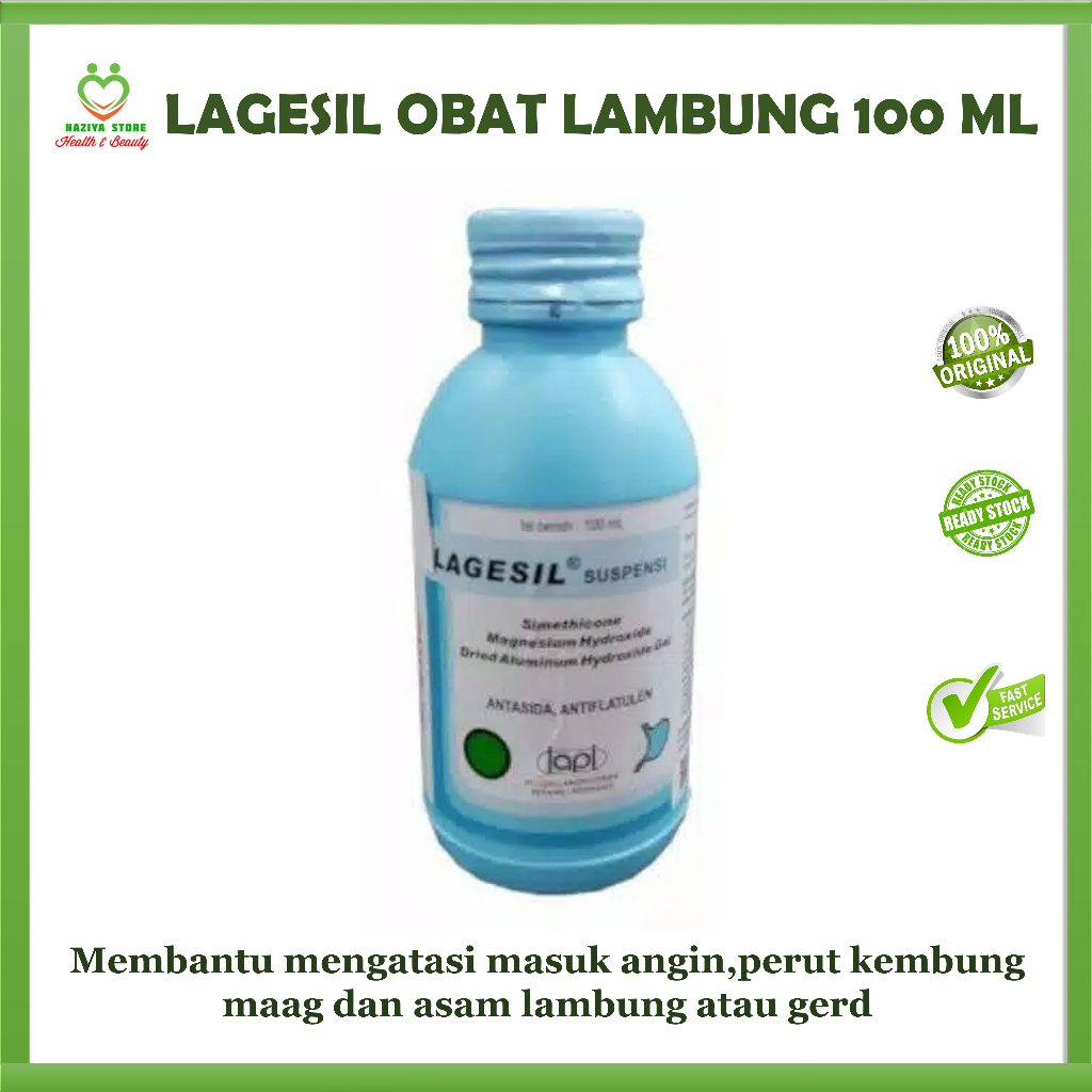 Jual LAGESIL SIRUP Syrup 100 ml Obat maag,asam Lambung,Obat Lambung | Shopee Indonesia