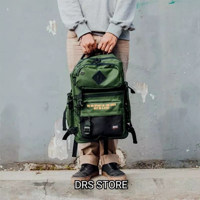 Jual DRS STORE Geoff Max - Arlos Green Army | Tas Punggung | Backpack ...