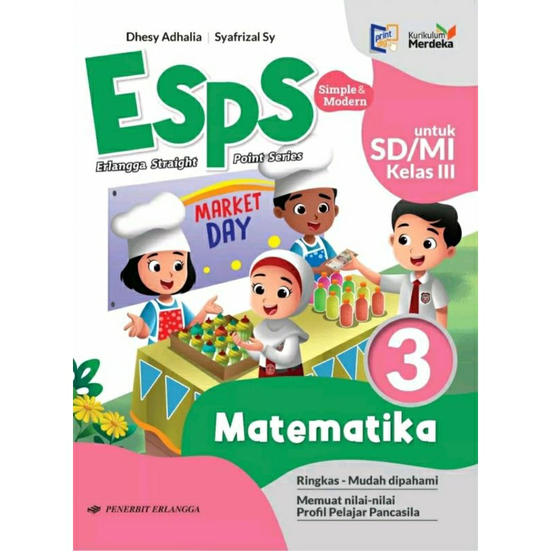 Jual ESPS Kurikulum Merdeka kelas 3 SD/MI Matematika, Pendidikan Pancasila, PJOK, Seni Budaya ...