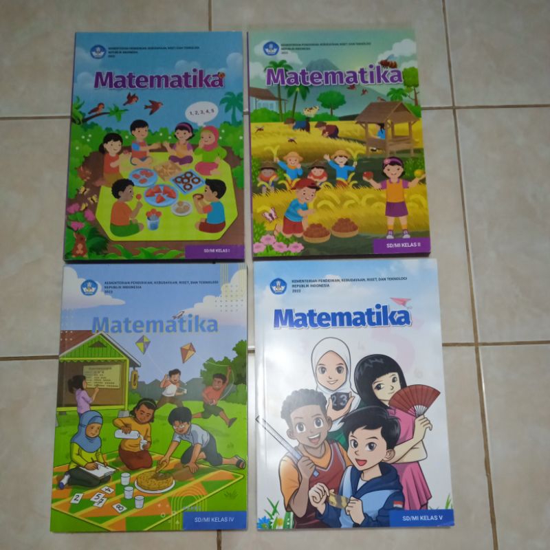 Jual Kelas 1, 2, 3, 4,5 & 6 SD/MI Matematika Kurikulum Merdeka Kemendikbud | Shopee Indonesia