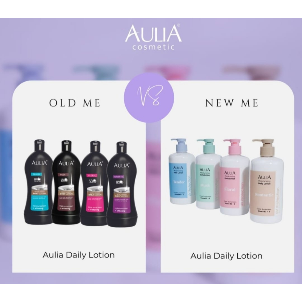 Jual 500 ML AULIA DAILY LOTION HAND AND BODY LOTION / BODY CARE ...