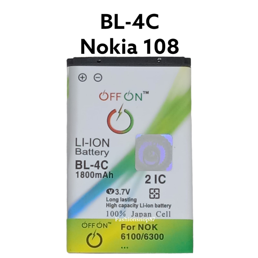 Jual Baterai Nokia 108 BL-4C BL4C batrai batere battery batre | Shopee Indonesia