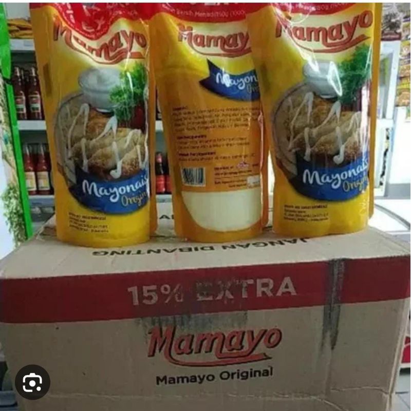 Jual Mamayo mayonaise kemasan 1 kg isi 12 pcs 1 Dus Super Murah ...