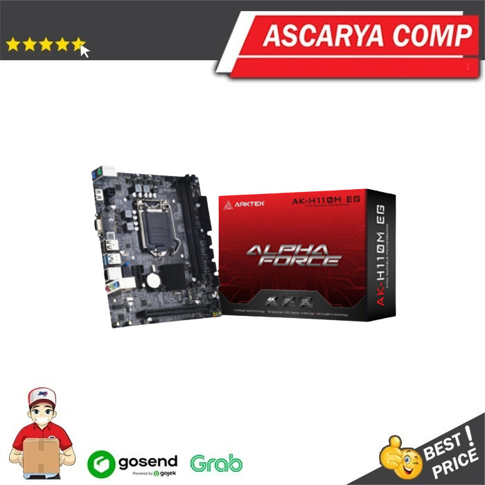 Jual Arktek H110 Alpha Force Motherboard Intel Socket LGA 1151 Gen 6 ...