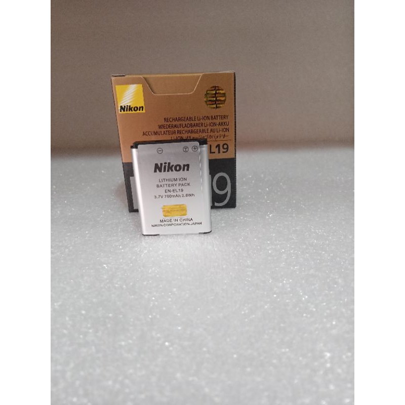 Jual Baterai EN-EL19 en-el19 EN EL19 en el19 untuk Coolpix S32 S3200 S100 S3100 | Shopee Indonesia