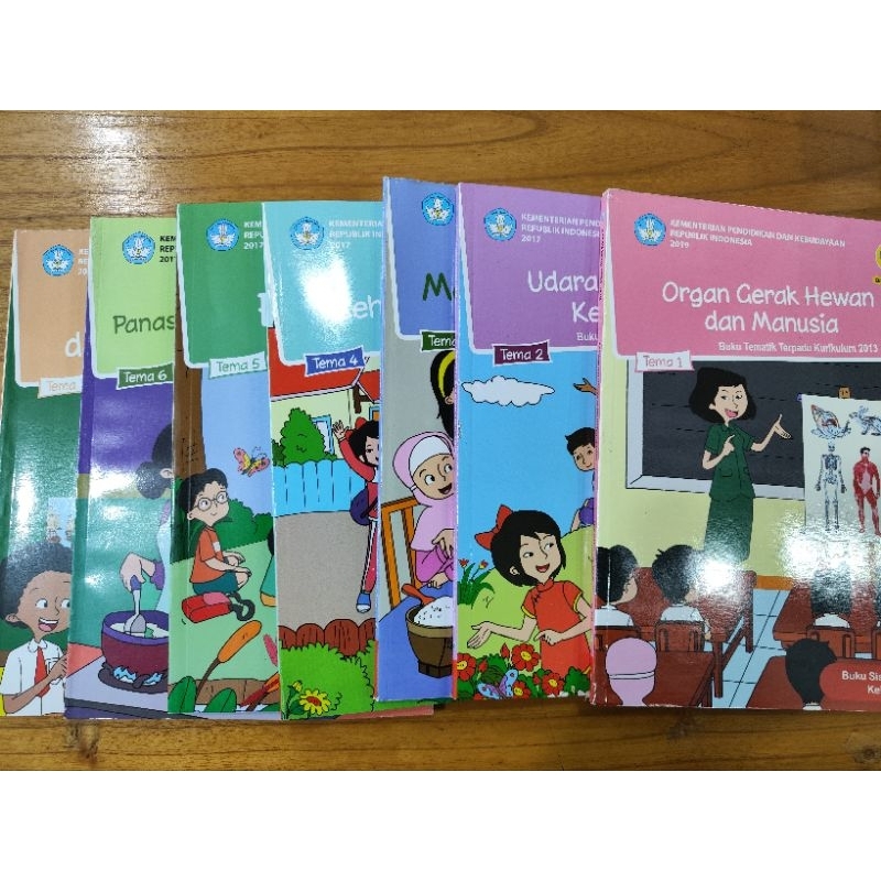 Jual Buku Tema 1 2 3 4 5 6 7 8 9 SD Kelas 5 | Shopee Indonesia