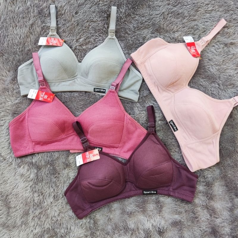 Jual Bra Bh Wanita Remaja Dewasa Murah Tanpa Busa Tanpa Kawat | Shopee Indonesia