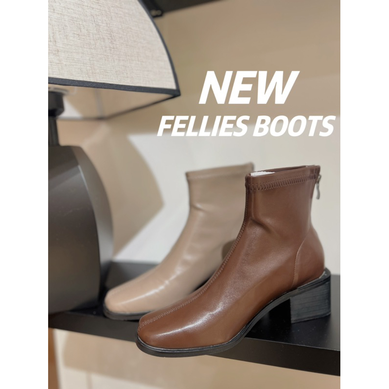 Jual FELLIS BOOTS NEW / ANKLE BOOTS REAL LEATHER WANITA | Shopee Indonesia