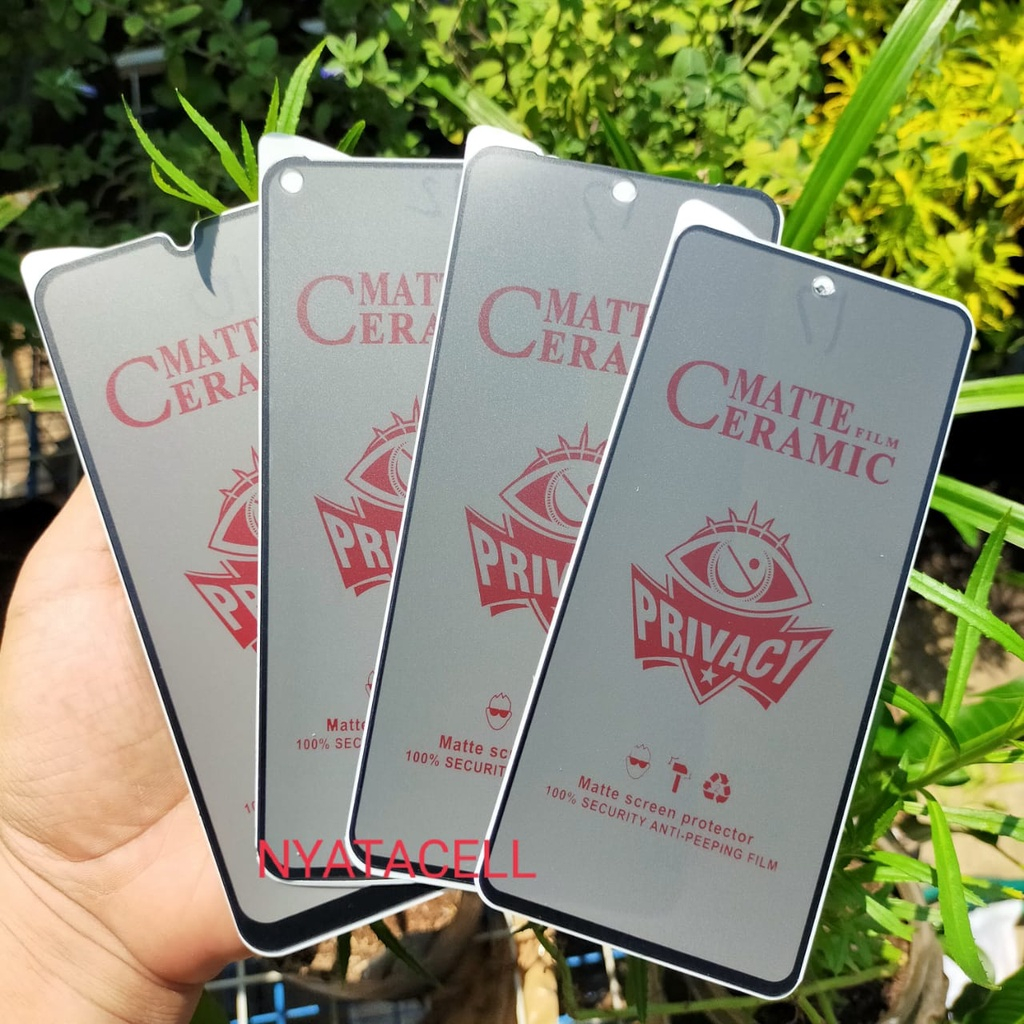 Jual Tempered Glass Ceramic Spy Matte Film All Type Anti Pecah Grosir ...
