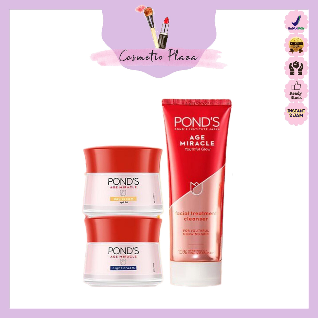 Jual POND'S Age Miracle Hexyl Retinol Niacinamide Day Night Cream ...