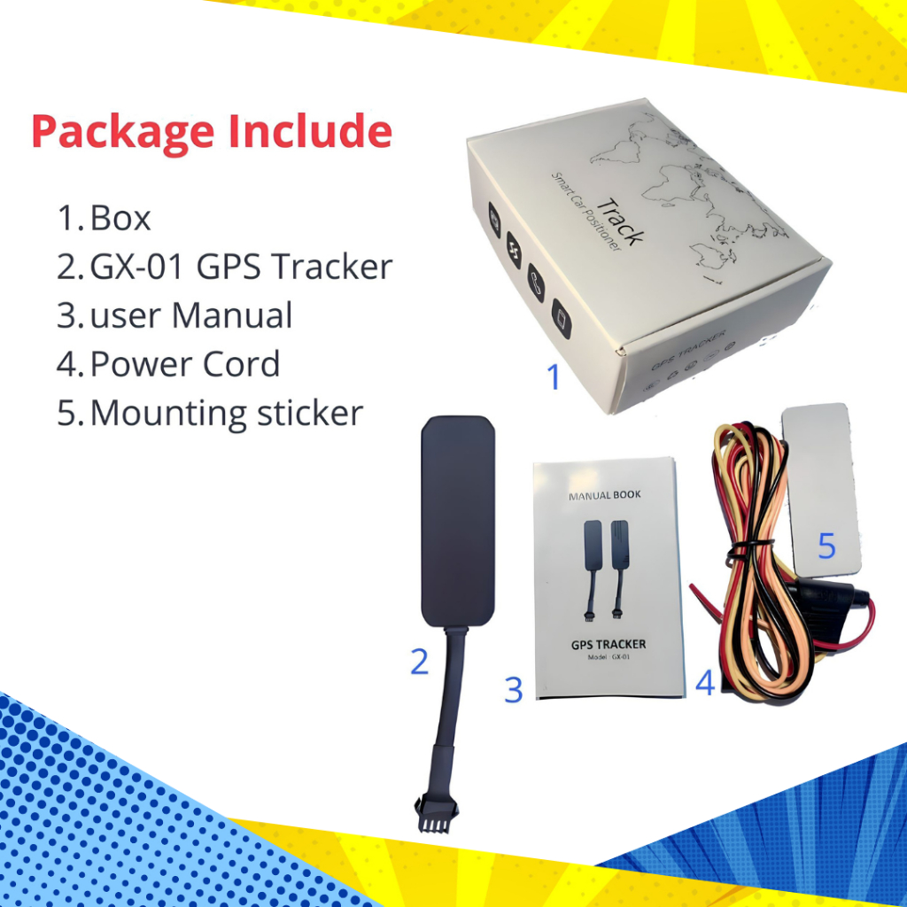 Jual GPS Tracker Motor GX-01 Tanpa Relay Garansi | Shopee Indonesia