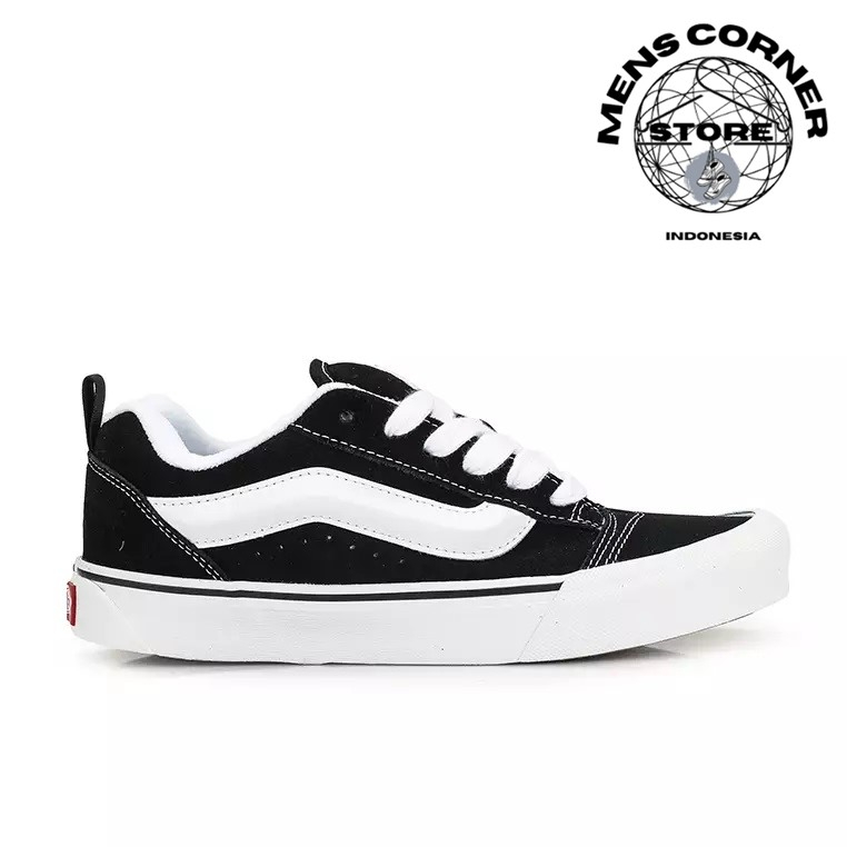 Jual Sepatu Vans Knu Skool Black White (LIMITED EDITION) | Shopee Indonesia