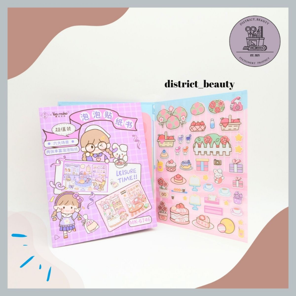 Jual STIKER DIY MOKO MK 6747 KREATIVITAS DIY SET ANAK PREMIUM QUALITY ...