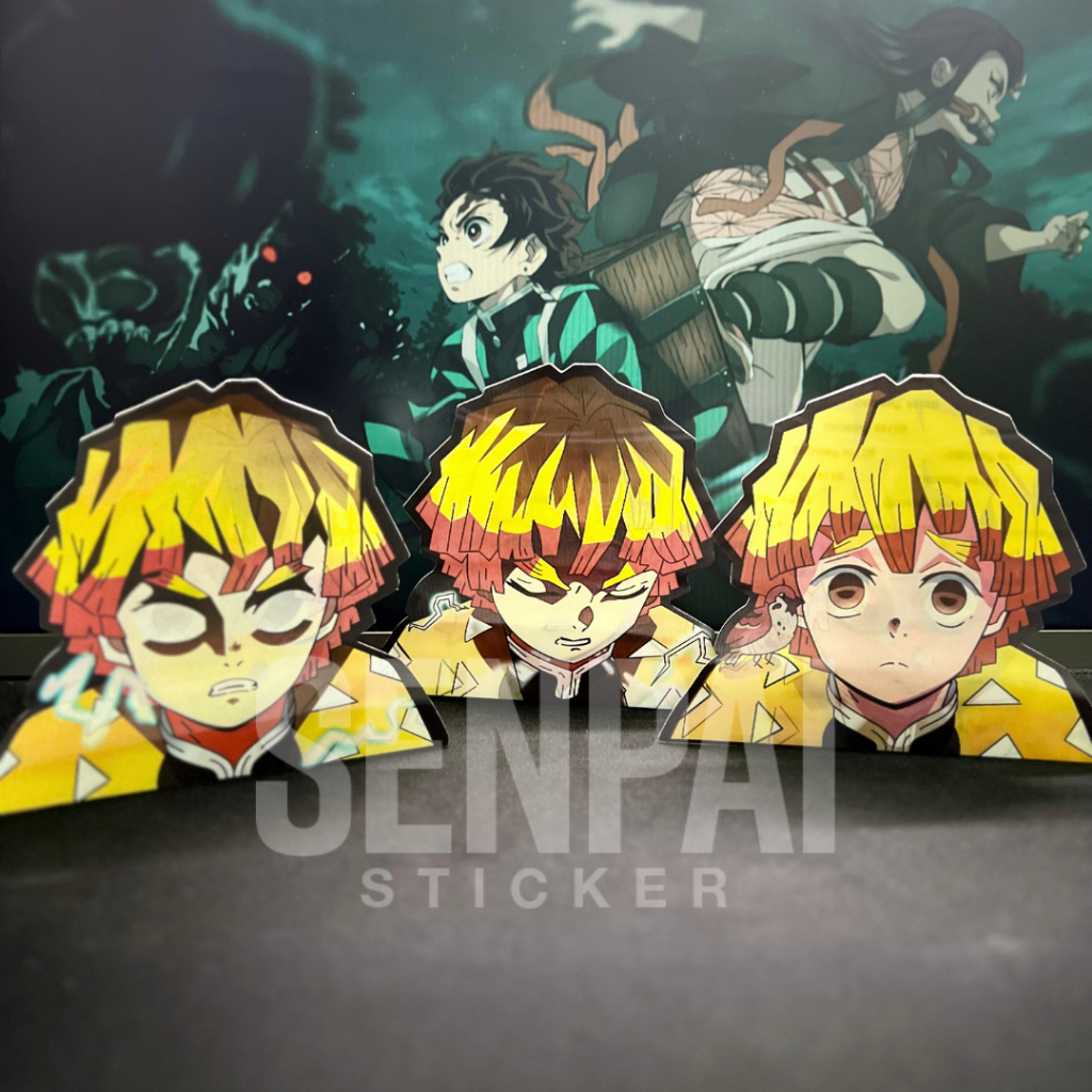 Jual Demon Slayer SENPAI STICKER Stiker Anime 3D TER MURAH Kimetsu no ...