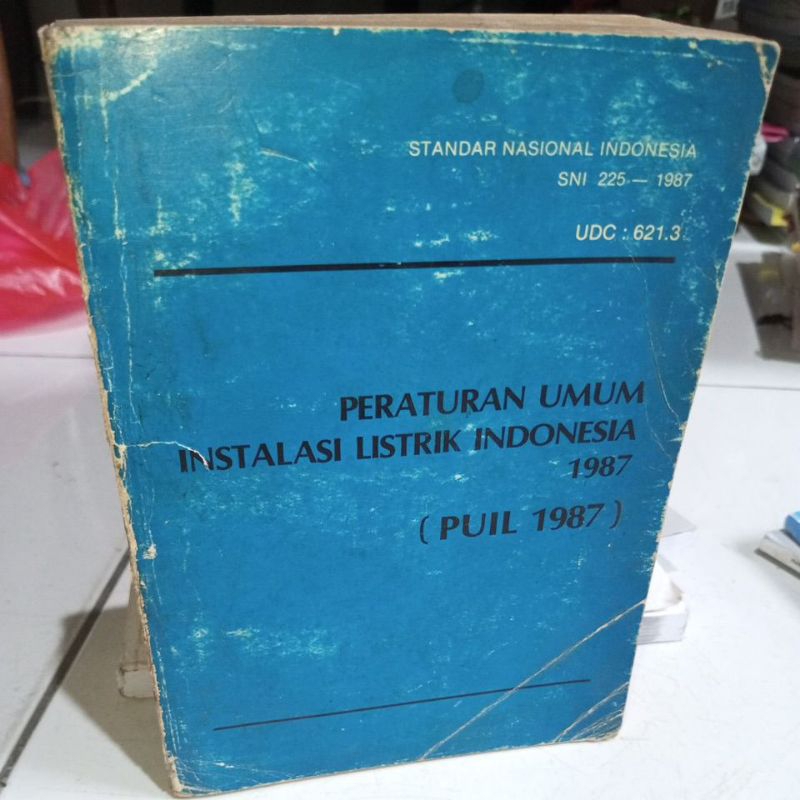 Jual BUKU ORIGINAL - PERATURAN UMUM INSTALASI LISTRIK INDONESIA 1987 ...
