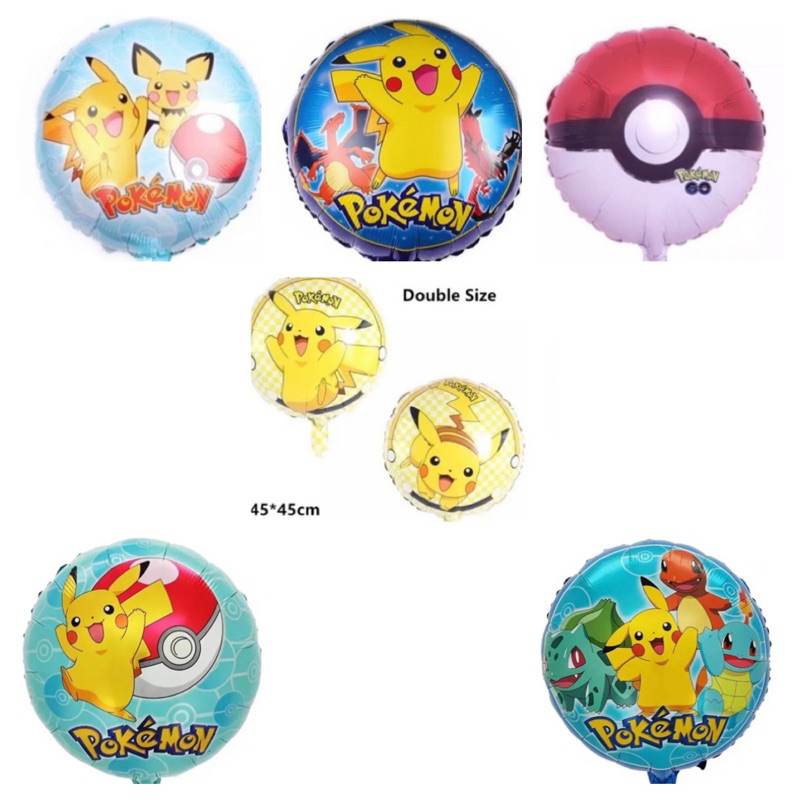 Jual BALON FOIL BULAT POKEMON | Shopee Indonesia
