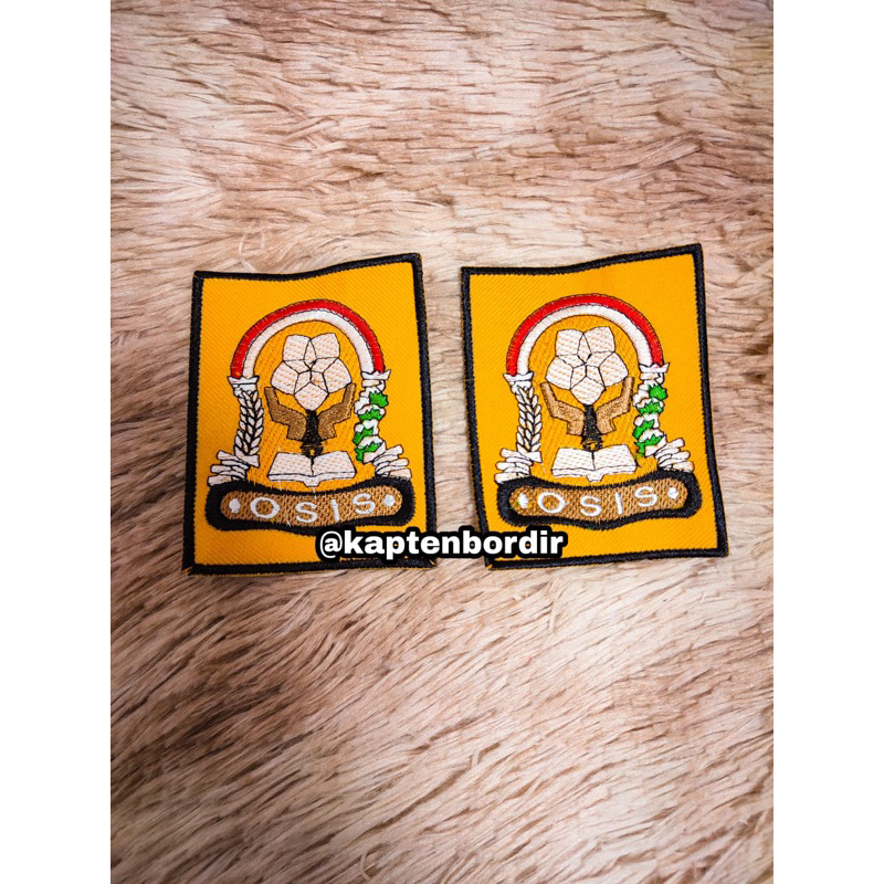 Jual Patch Logo, Bordir Logo OSIS SMP, Atribut sekolah | Shopee Indonesia