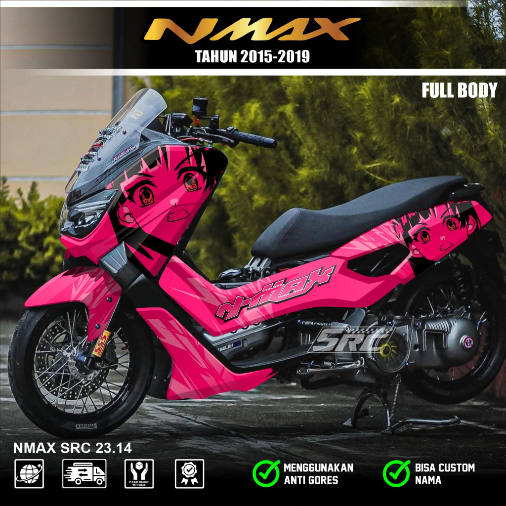 Jual Decal Sticker Stiker Yamaha Nmax 2016 2017 2018 2019 Full Body ...