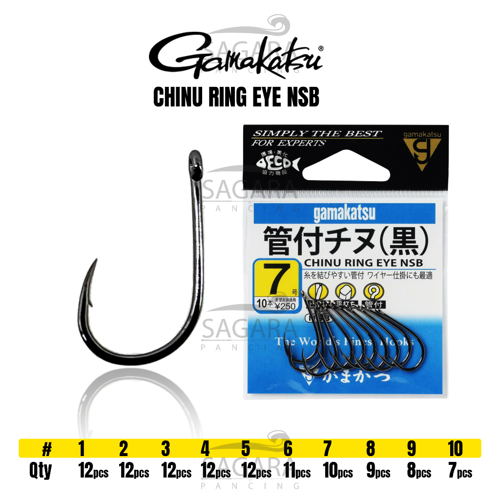Jual Hook Gamakatsu Chinu Ring Eye Kail Galatama Kail Pancing Dasaran | Shopee Indonesia