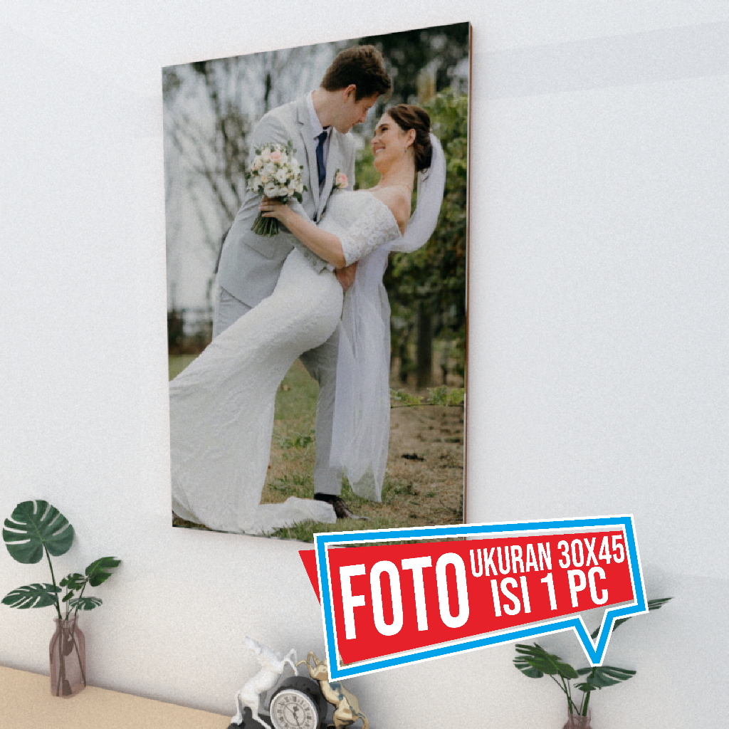 Jual Hiasan dinding aestetic minimalis cetak foto poster kayu Mdf 7mm ...