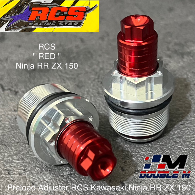 Jual Preload Stelan Shock Depan RCS Model Tyga Kawasaki Ninja RR KRR 150 not BPro | Shopee Indonesia
