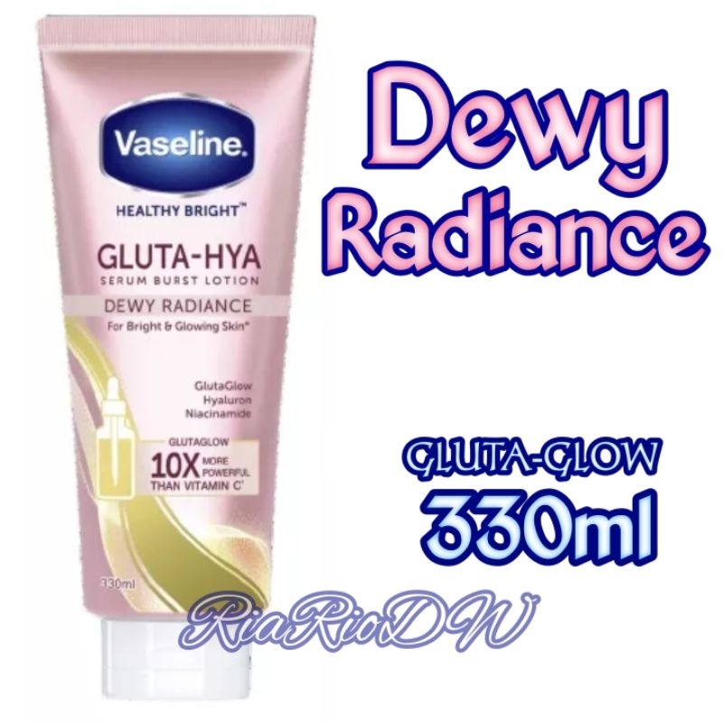 Jual Vaseline Gluta Hyaluron Niacinamide UV Lotion 330 Dewy Radiance ...