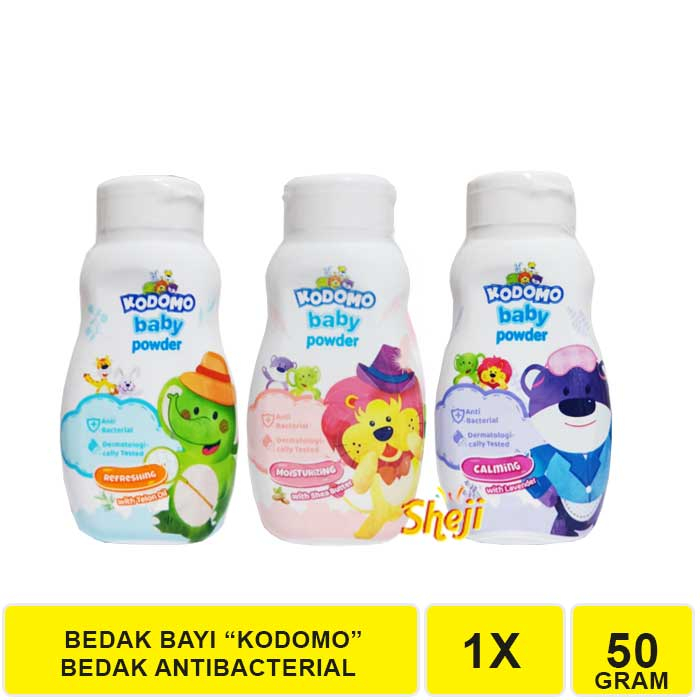 Jual BEDAK BAYI KODOMO BOTOL 50 GRAM / KODOMO BABY POWDER BOTOL 50 GRAM ...