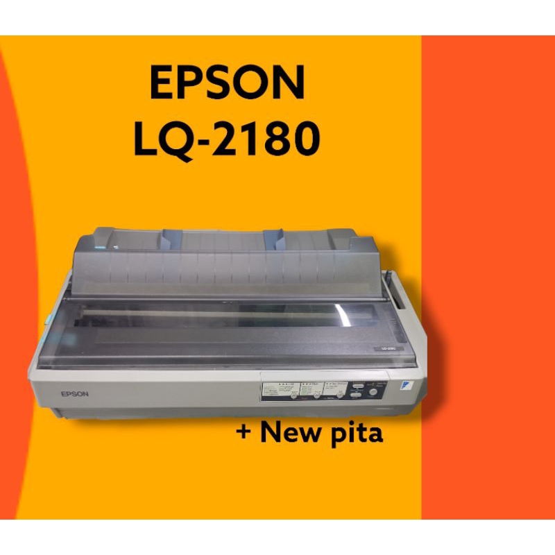 Jual Printer Epson Dot Matrix LQ 2180 LQ-2180 lq2180 Printer Nota ...