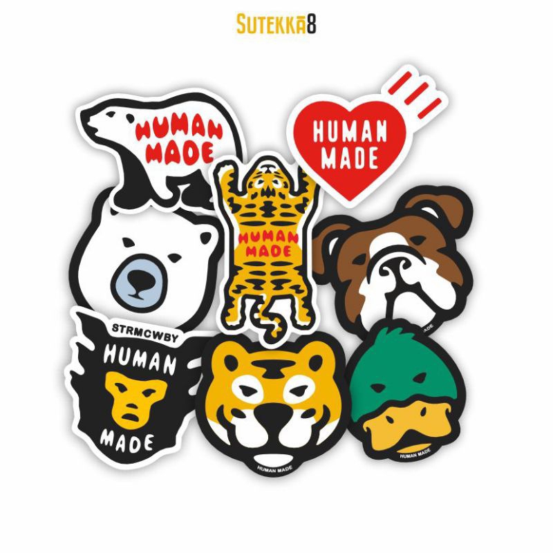 Jual STICKER PACK HUMAN MADE 1 [8 pcs] | Shopee Indonesia