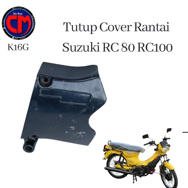 Jual Cover Tutup rantai Suzuki RC 80 RC100 Sprinter Original k16g ...