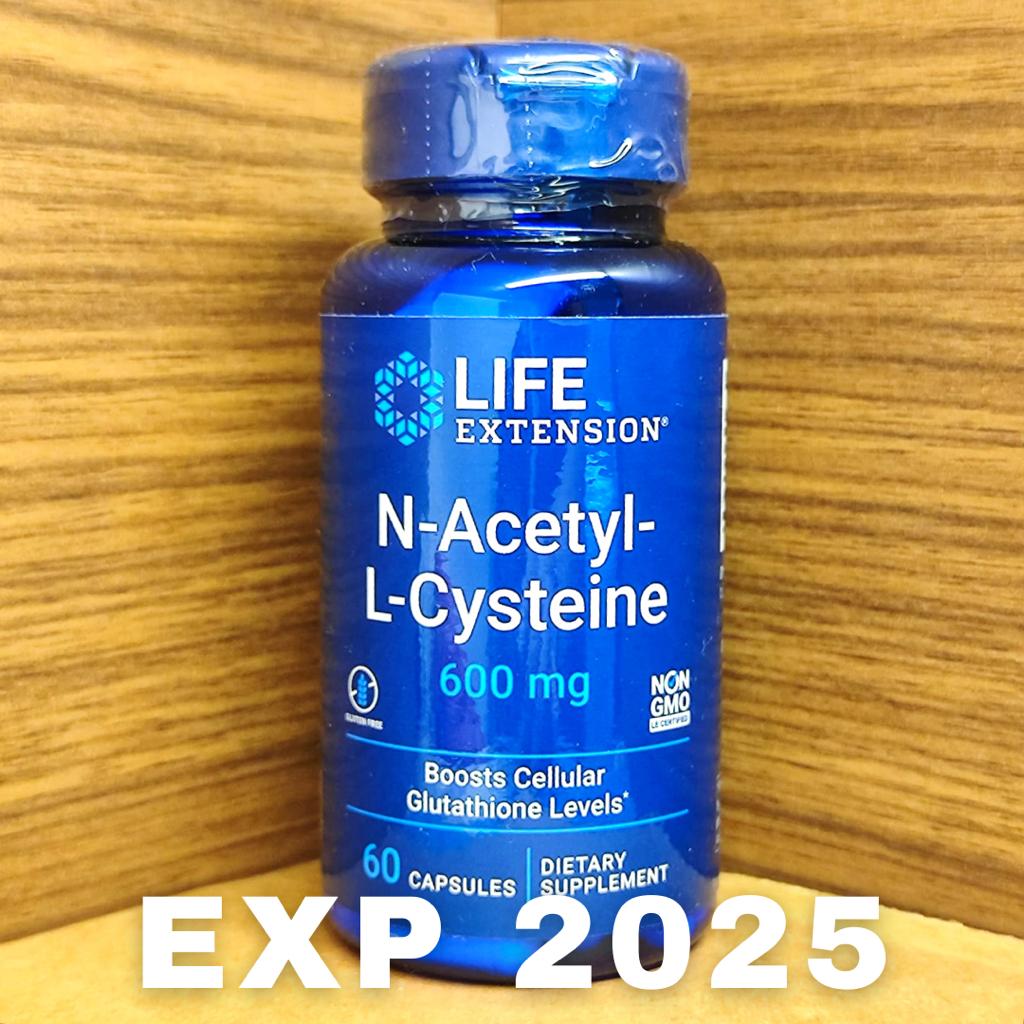Jual Life Extension LifeExtension NAC N-Acetyl-L-Cysteine 600mg 60 Veg ...