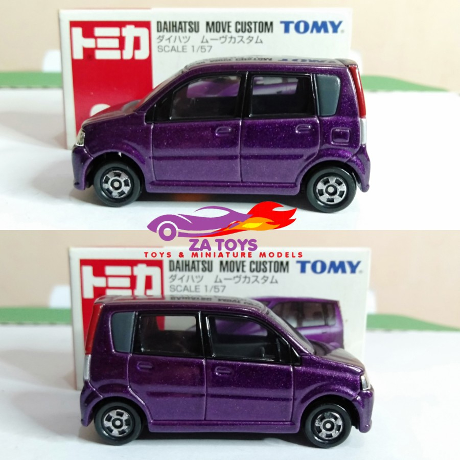 Jual Diecast Daihatsu Move Custom Ungu Tomica Tomy Biru ISS | Shopee ...