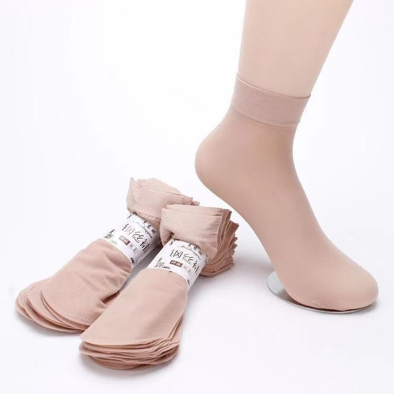 Jual Kaos Kaki Stocking Wanita Pria Pendek Bahan Tipis / Kaus Kaki ...