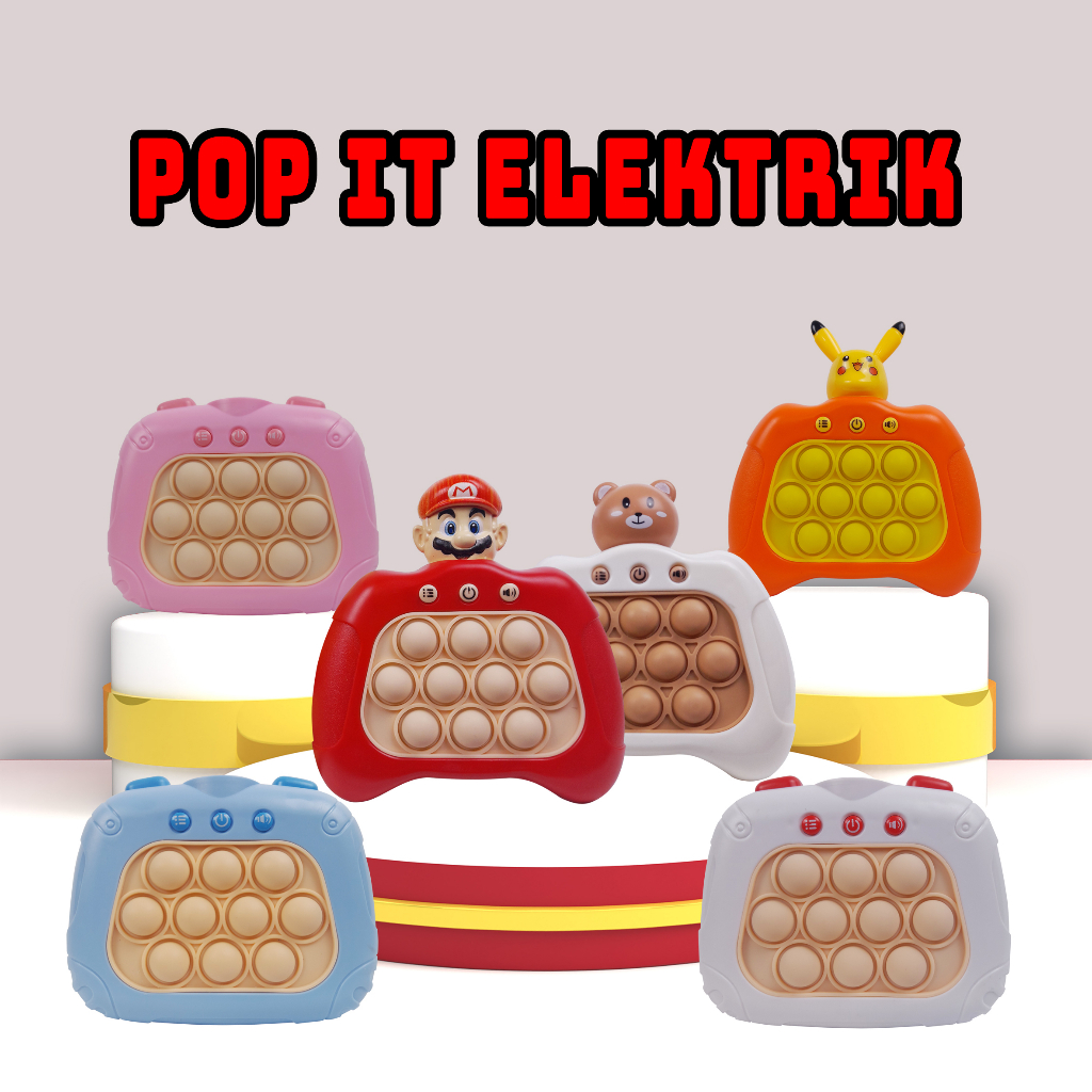 Jual POP IT ELEKTRONIK / MAINAN POP IT FAST PUSH | Shopee Indonesia