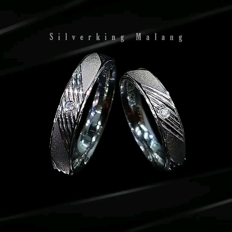 Jual Fashion Couple Ring Silver 925 ( harga satuan ) | Shopee Indonesia