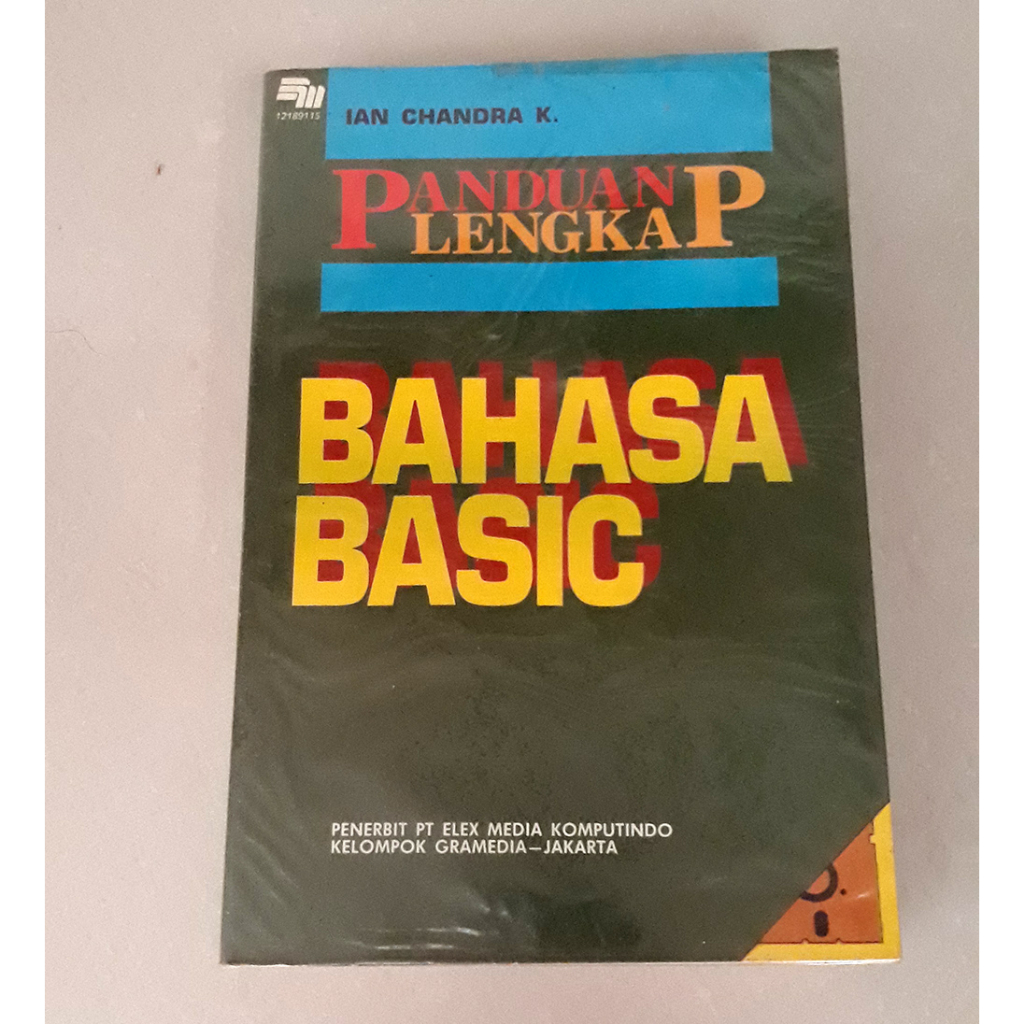 Jual BUKU KOMPUTER IT PROGRAM PANDUAN LENGKAP BAHASA BASIC PROGRAMMER ...