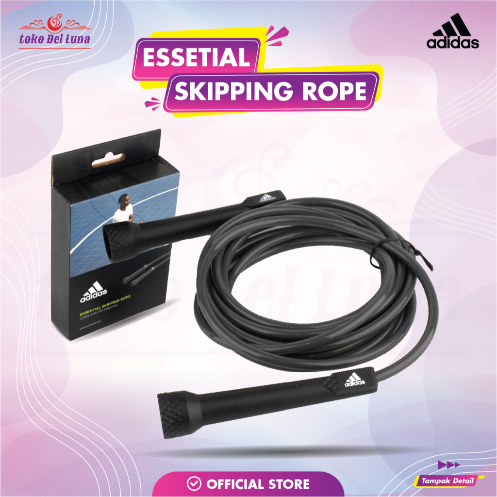 Jual ADIDAS Essential Skipping Rope Tali Skipping Original | Shopee ...